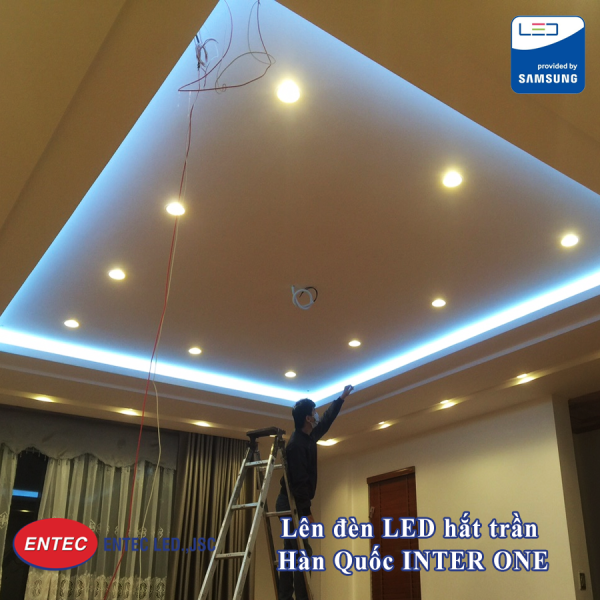 Đèn LED dây trang trí hắt trần thạch cao